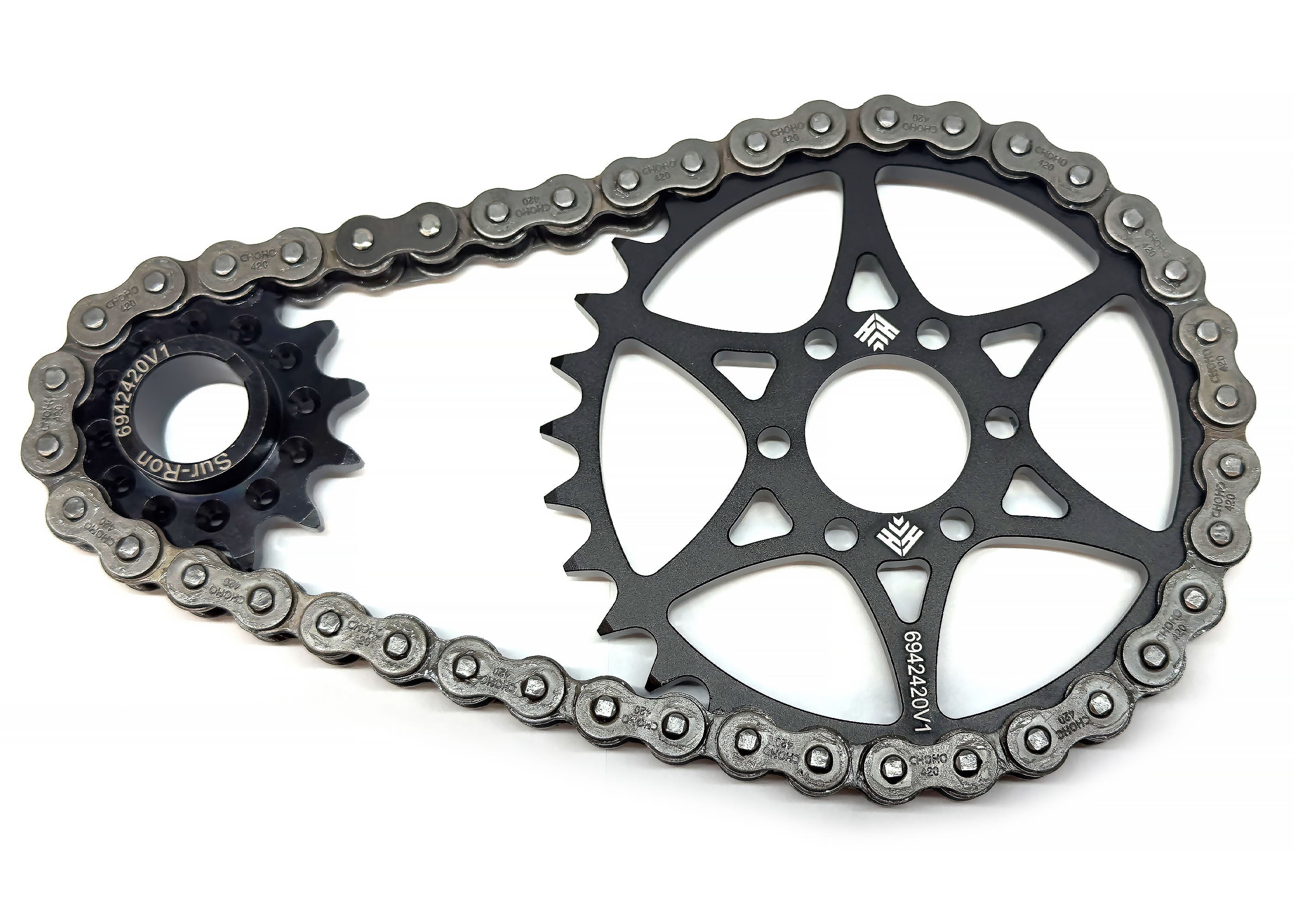 Heavy Hitter Zero XB 420 Primary Chain Drive Conversion Kit by ...
